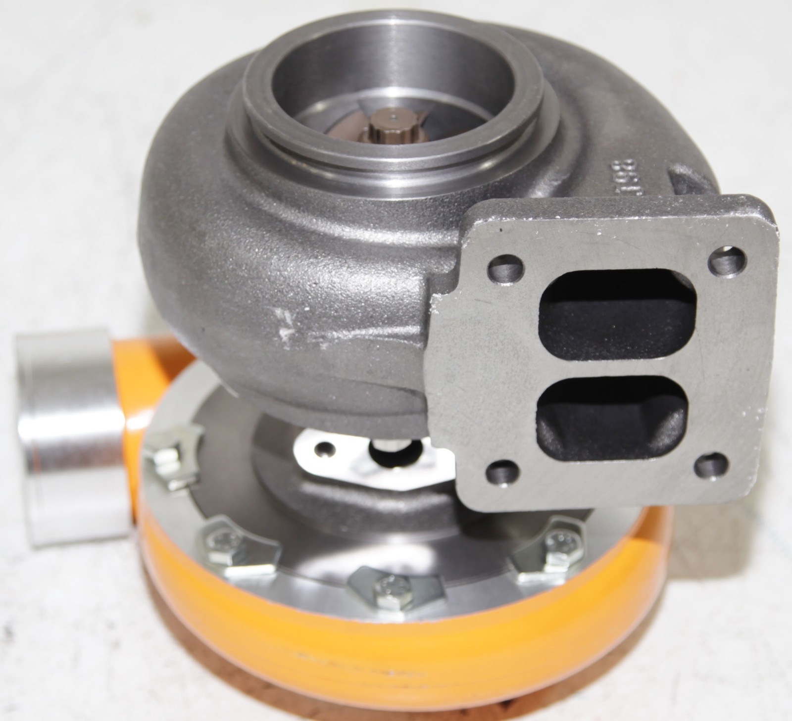 YELLOW EMUSA GT45 Turbo/Turbocharger Universal T4/T66 3.5"V-Band 1.05 ...