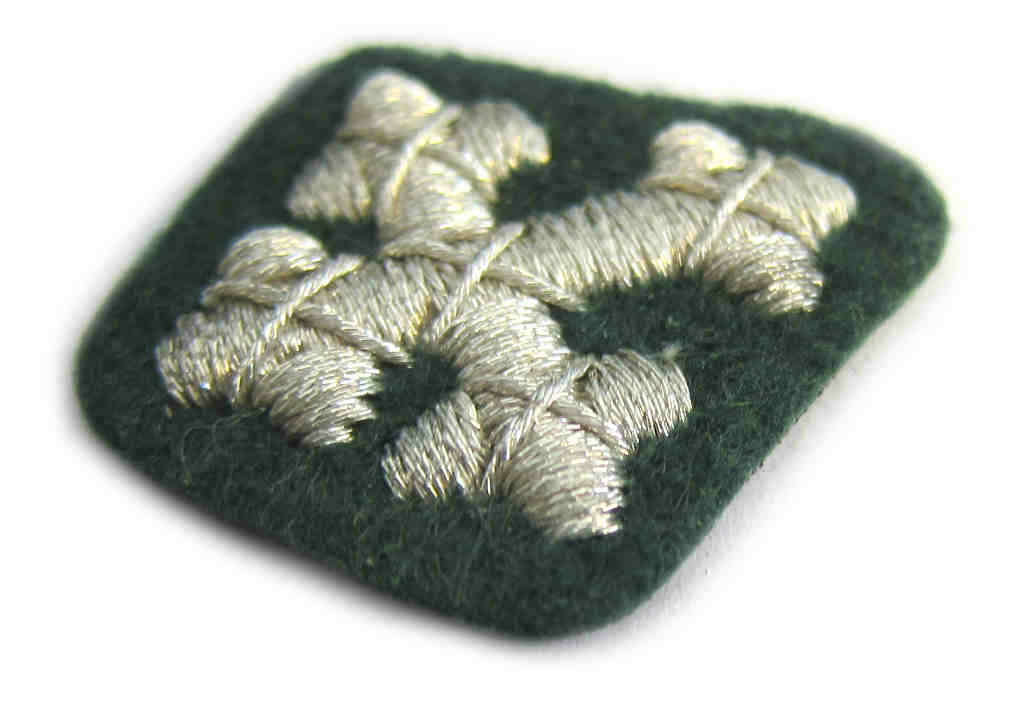 WW2 German Chaplains Cap Badge Officers WWII Priest Heer Bullion ...