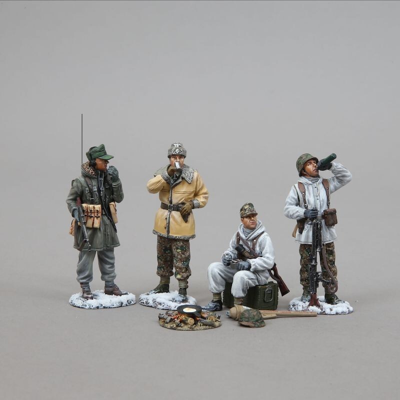 Thomas Gunn SS144-SS148 WW2 German SS *Winter Camp* Goes w/ King ...