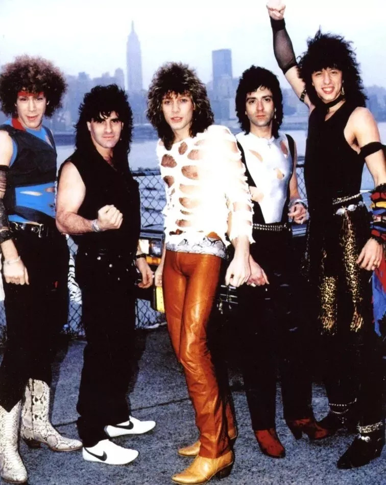 Jon Bon Jovi Band Rock Posing 4x6 PHOTO PRINT | eBay