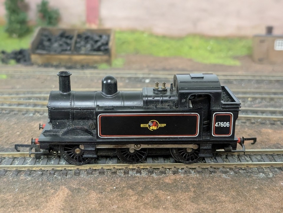 TRIANG HORNBY R52 BR 0-6-0 JINTY CLASS 3F TANK LOCOMOTIVE 47606 | eBay UK