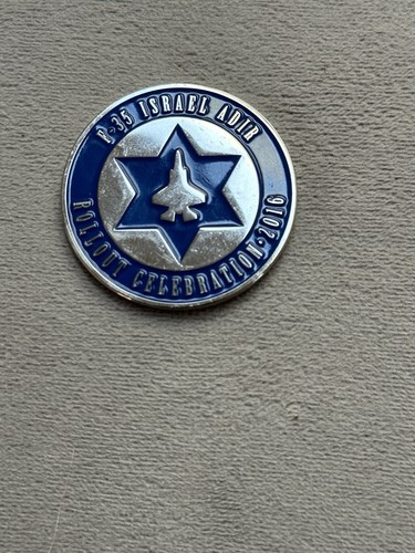 Lockheed Martin Challenge Coin - F-35 Israel Adir Rollout Celebration ...