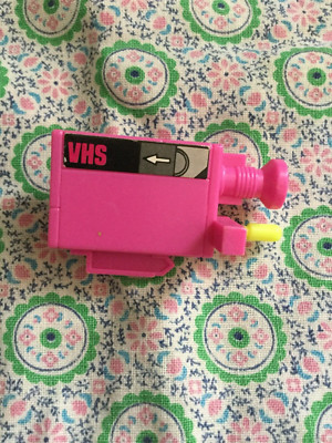 Barbie Video Recorder with Microphone VHS Video Recorder Solid Pink ...