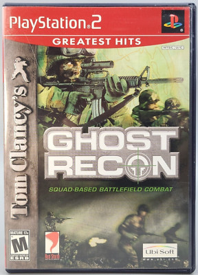 Tom Clancy's Ghost Recon GREATEST HITS (Sony PlayStation 2) PS2 GAME ...