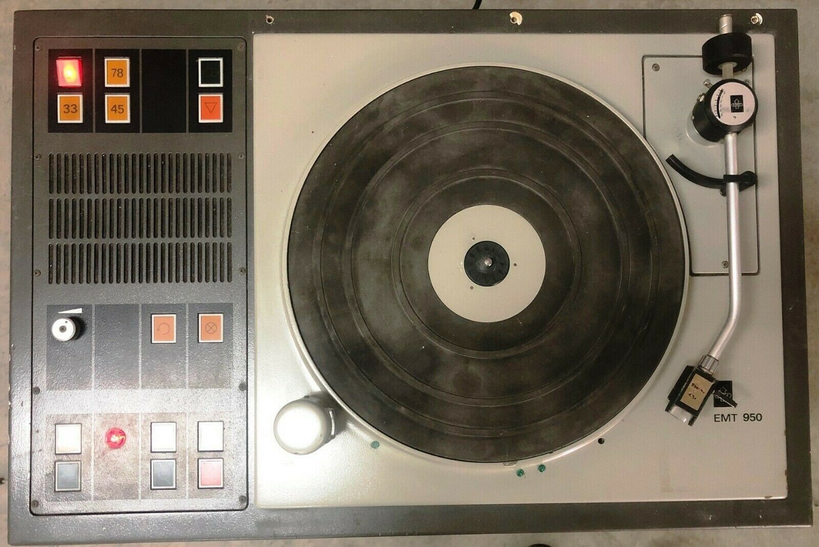Vintage EMT 950 Professional Broadcast Turntable | eBay