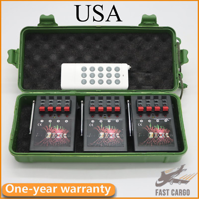 1 PCS Profession 12 Cue Wireless Fireworks Firing System Remote Control ...