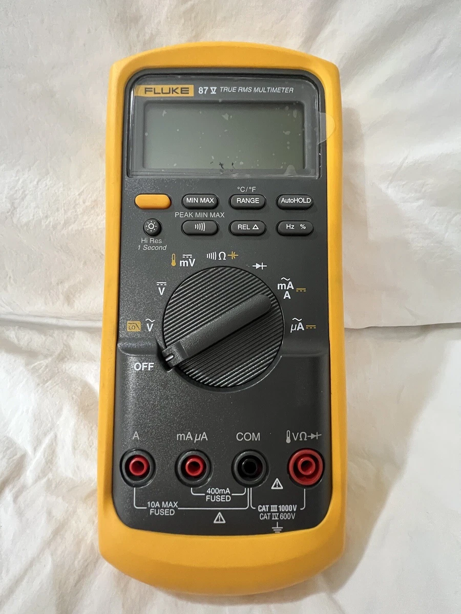 Fluke 87 Set Up