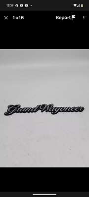 Jeep Grand Wagoneer Emblem Badge Trim Nameplate Fender/Tailgate Script ...
