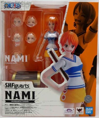 One piece Nami Romance Dawn action figure S.H.Figuarts Bandai Tamashii ...