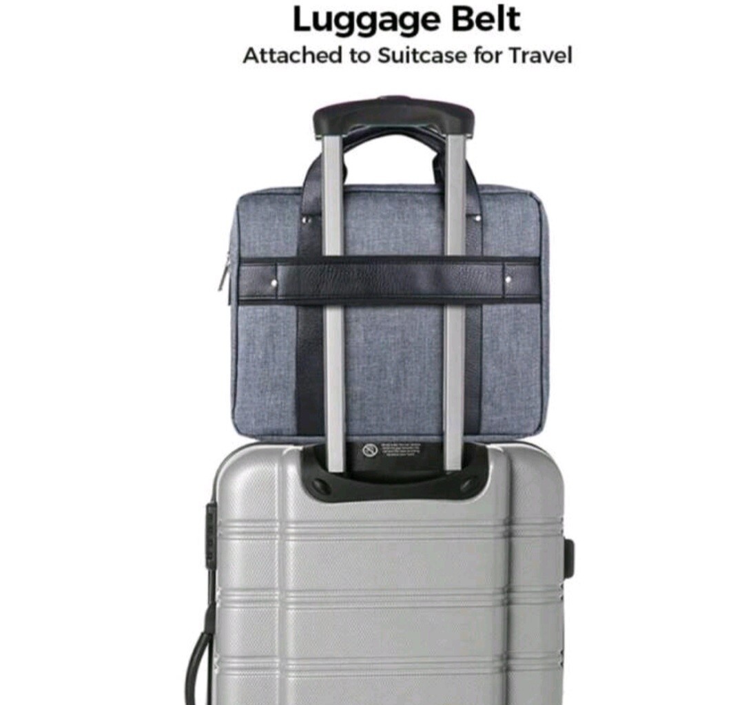 Laptop Bag,13'' Business Briefcase, Lockable Computer Bag Work Bag for ...