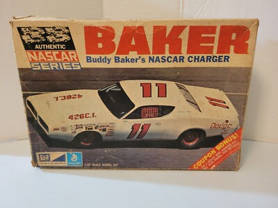MPC 1/25 Buddy Baker NASCAR Dodge Charger model kit | eBay