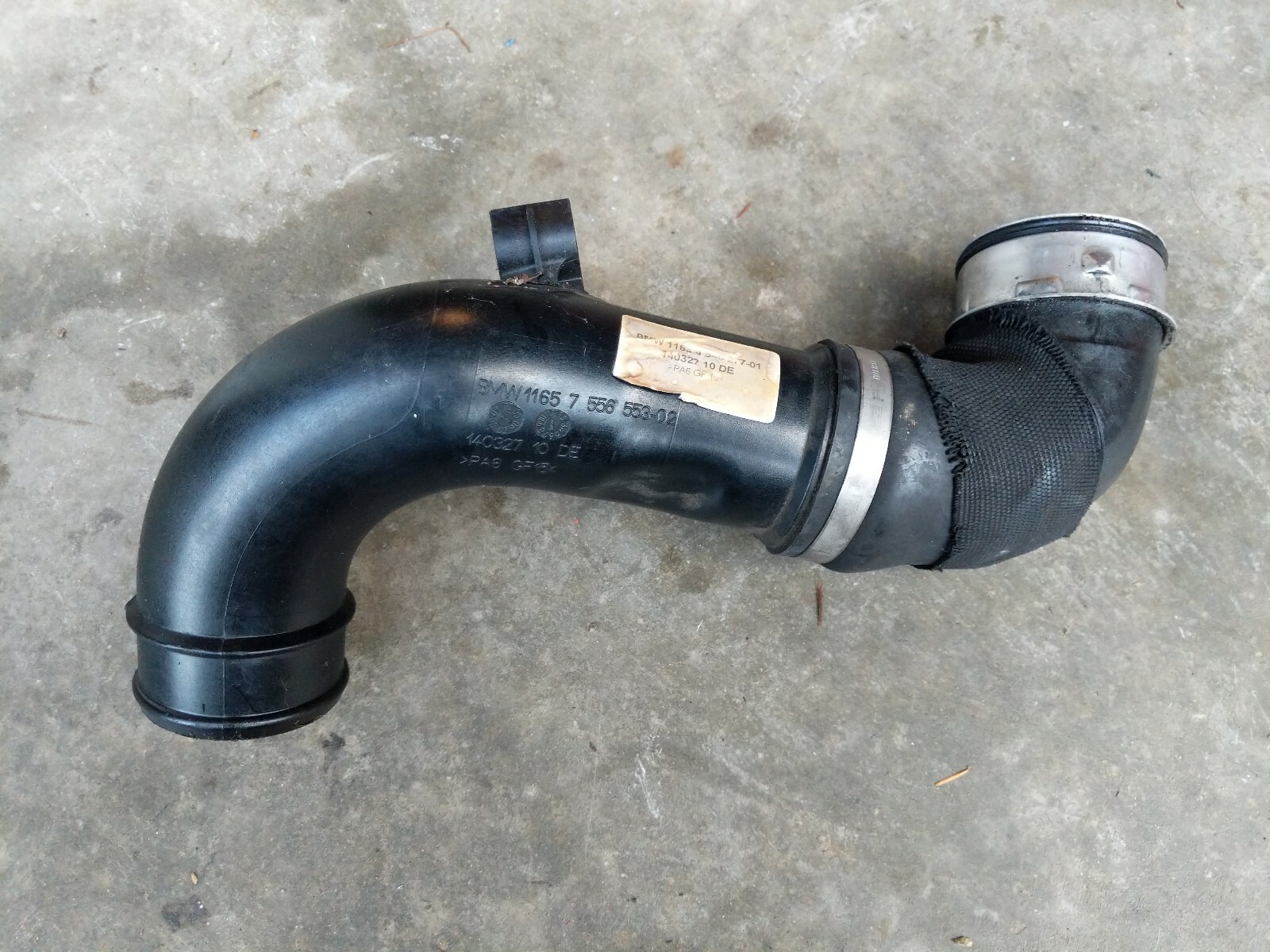2005-2013 BMW 335I E92 3.0L TURBOCHARGER AIR INTAKE INDUCTION HOSE PIPE ...
