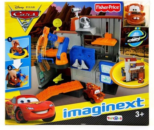 spy mater garage cricchetto cars 2 playset garaje imaginext fisher ...