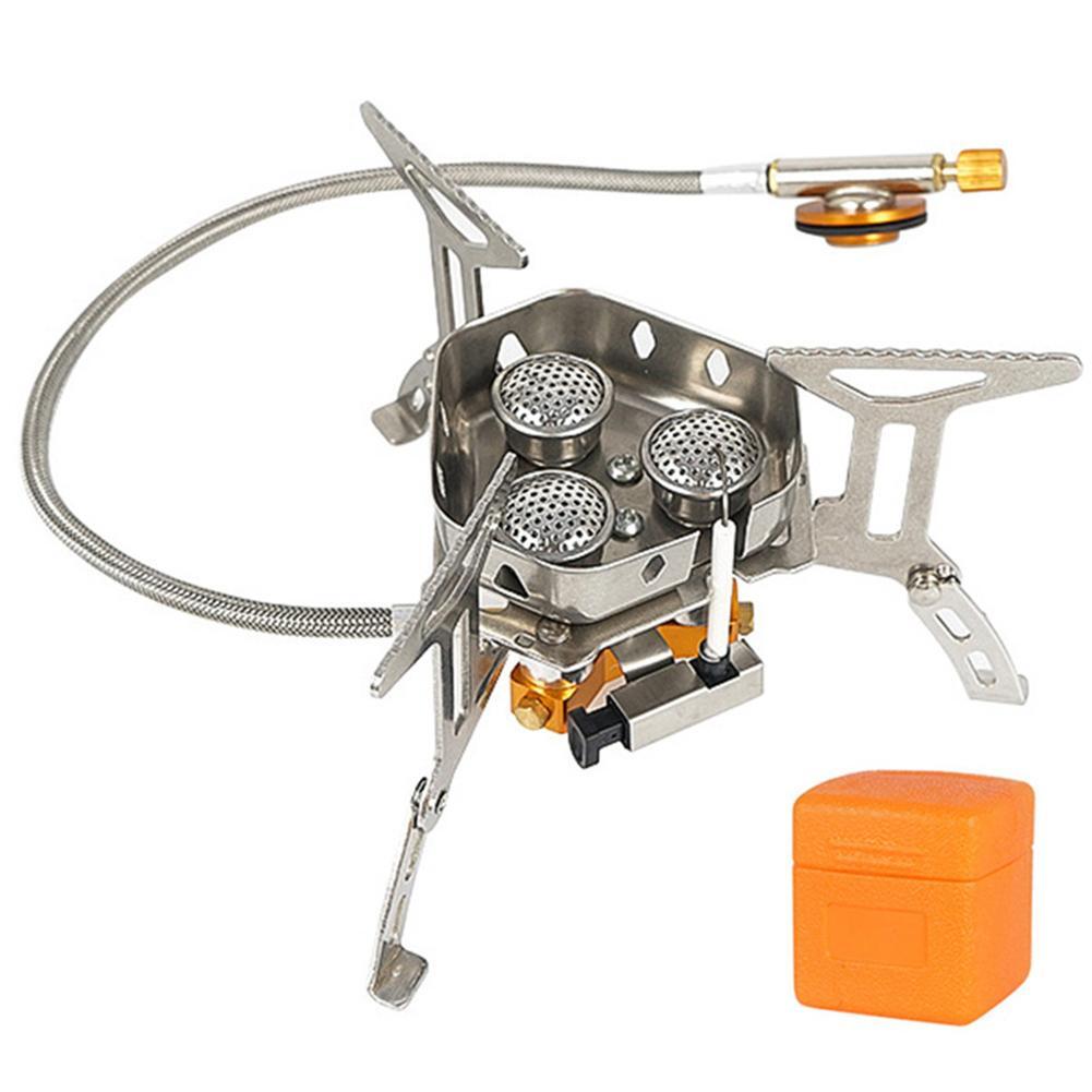 Camping Stove Portable Windproof Stove High Power Outdoor Cooking ...