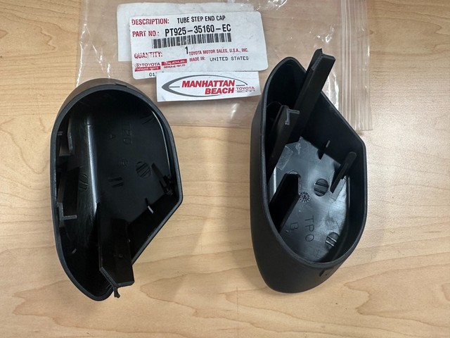 OEM 2016-23 TOYOTA TACOMA PREDATOR STEP END CAP SET PT925-35160-EC for ...