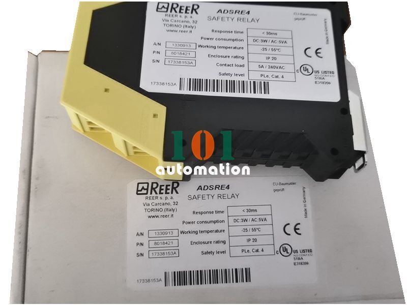 REER ADSRE4 Safety Relay for sale online | eBay