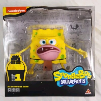 SpongeBob Squarepants Masterpiece Meme Spongegar SpongeBob 8" Series 1 ...