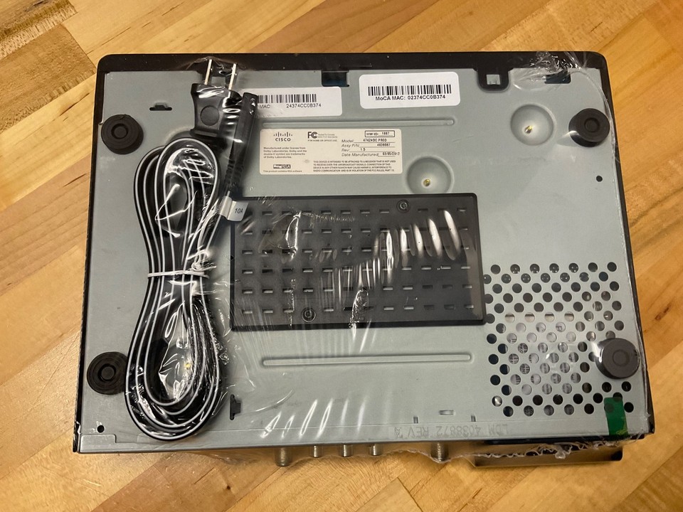 Cisco TV Cable Box Receiver 4742HDC PROD New Sealed | eBay