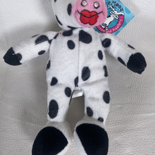 NWT Maggie Moo's Ice Cream Indianapolis Mascot Mini Plush Stuffed Moos ...