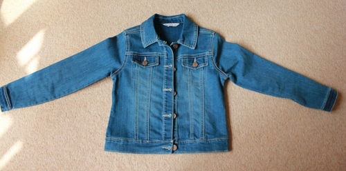 Girls Oasis Kids Denim Jacket Age 8 Years | eBay