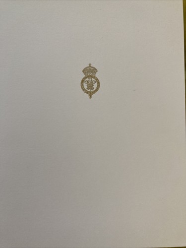 HRH Charles Prince of Wales & The Young Princes Signed Royal Card ...