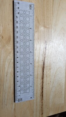 Moroccan Wooden designed Ruler | eBay