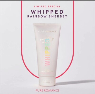 Pure Romance Whipped Rainbow Sherbet Lubricant! Limited Edition!! | eBay