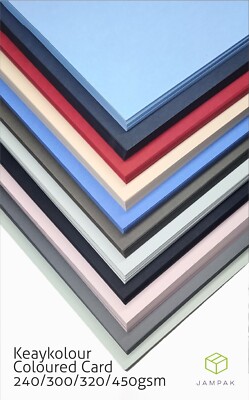 Keaykolour Coloured Card 240/300/320/450gsm Premium Quality Card A4+A3 ...