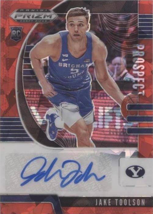 2020-21 Panini Prizm Draft Picks - Prospect Autographs Jake Toolson #PA ...