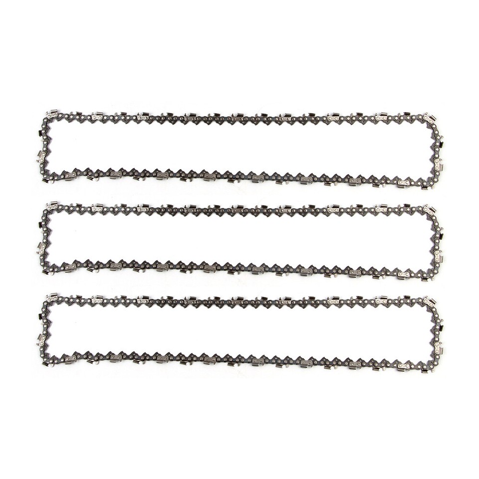 3PCS 20" inch Chainsaw Saw Chain 0.325" Pitch .058 Gauge 76DL Chain | eBay