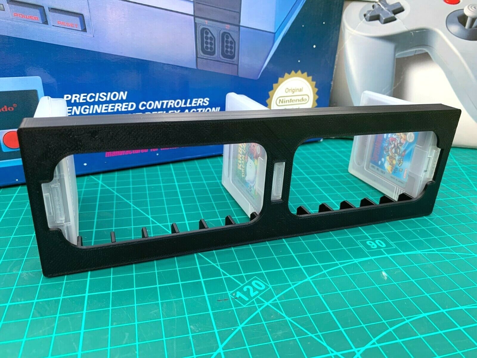 15 Cart Gameboy Display Stand Cartridge Game Boy Nintendo DMG Holder ...