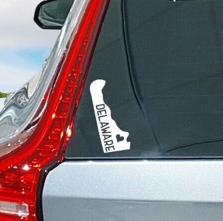 Delaware State Vinyl Decal Sticker for Car, Truck, Window, or Laptop | eBay