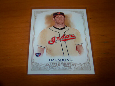 INDIANS NICK HAGADONE 2012 TOPPS ALLEN & GINTER #143 ROOKIE CARD RC | eBay