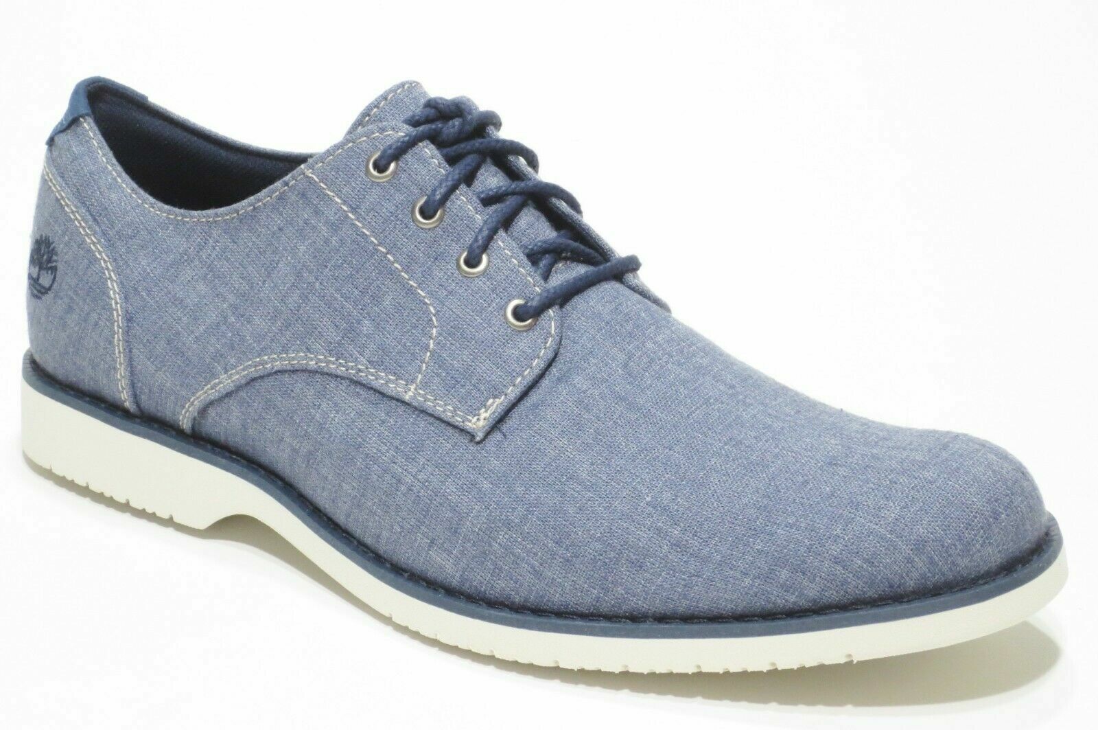 TIMBERLAND MEN'S WOODHULL DENIM CANVAS OXFORD SHOES SELECT COLOR | eBay
