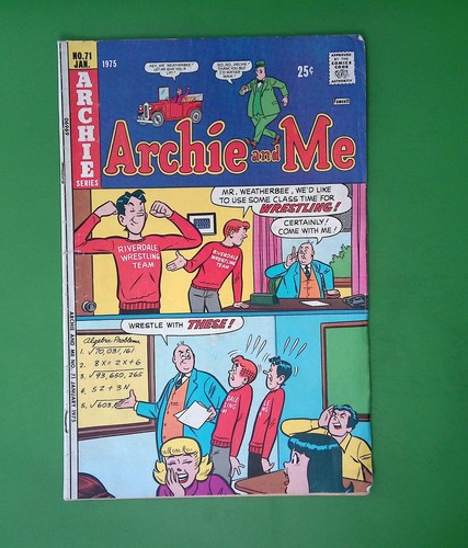 Archie and Me #71 1975 Archie Comics Group MID GRADE Comic Book H76-208 ...
