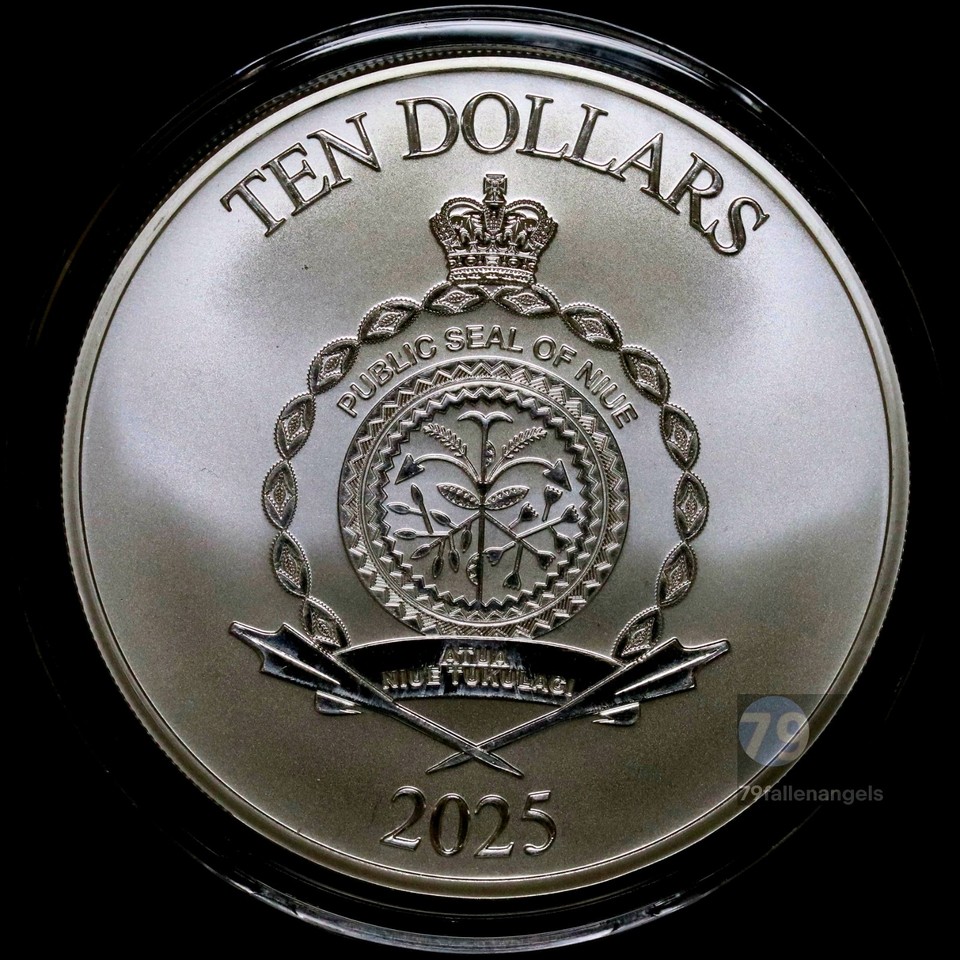 2025 Roaring Lion Truth Series Silver 5 oz BU Coin .9999 (In Capsule ...