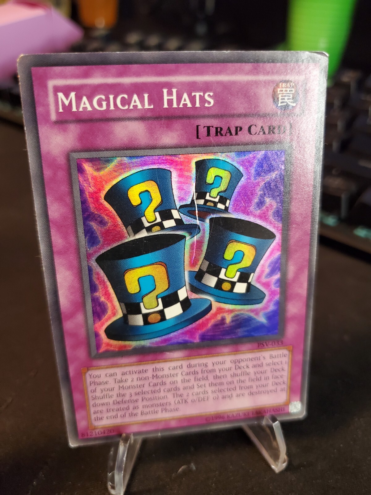 NM Yugioh Magical Hats PSV-033 Super Rare Unlimited | eBay