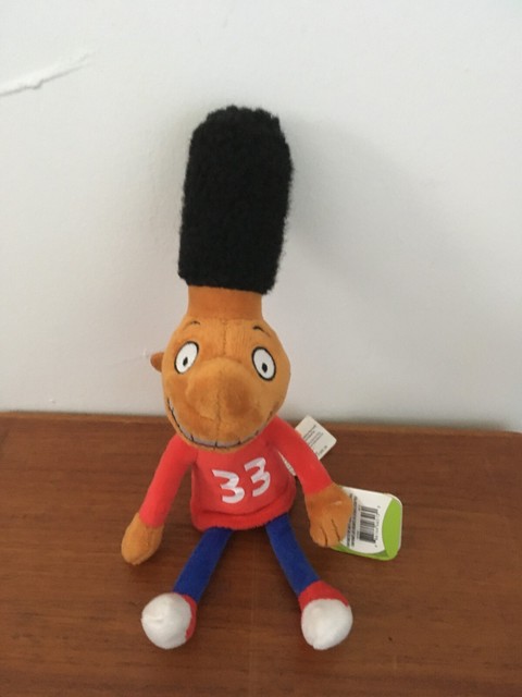 Hey Arnold Plush Beanie Gerald Stuffed Toy Doll 11" Nickelodeon 2017 ...