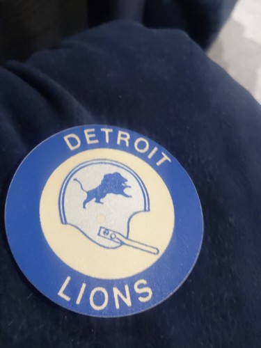 Detroit Lions Vintage NFL Team 1980's Helmet Logo Collectible Football ...