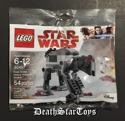 Star Wars The Last Jedi Lego First Order Heavy Assault Walker 30497 AT ...