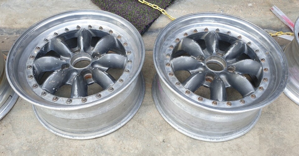 2pc JDM Panasport C8 16" rims wheels 114.3X4 for 240z z30 260z G7 s30 ...