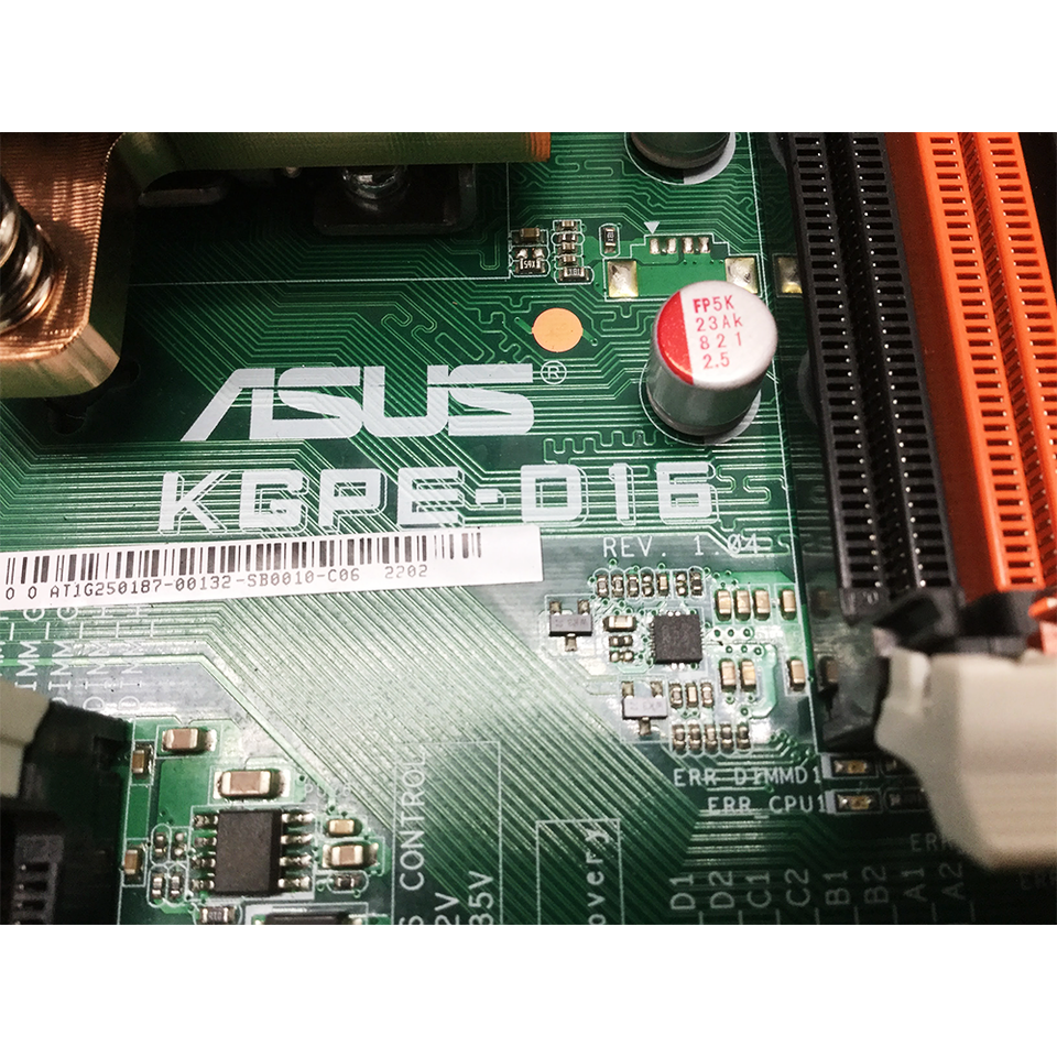 ASUS KGPE-D16 Dual Socket G34 DDR3 2x LAN Server Motherboard | eBay