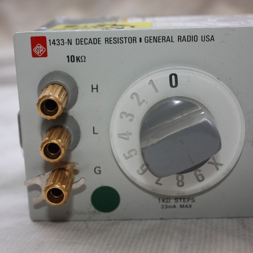 General Radio Company GenRad 1433-N 10Kohm Five Decade Resistor | eBay
