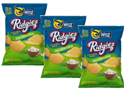 Wise Sour Cream & Onion Ridges Potato Chips 7.5 oz PACK OF 3 . | eBay