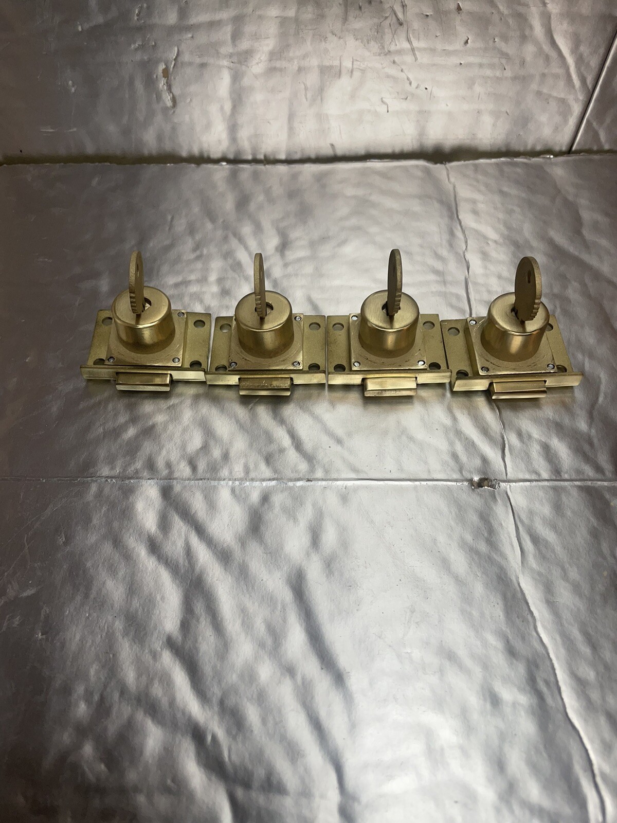 Mills Slot 4 Original Back Door Locks Rekeyed | eBay