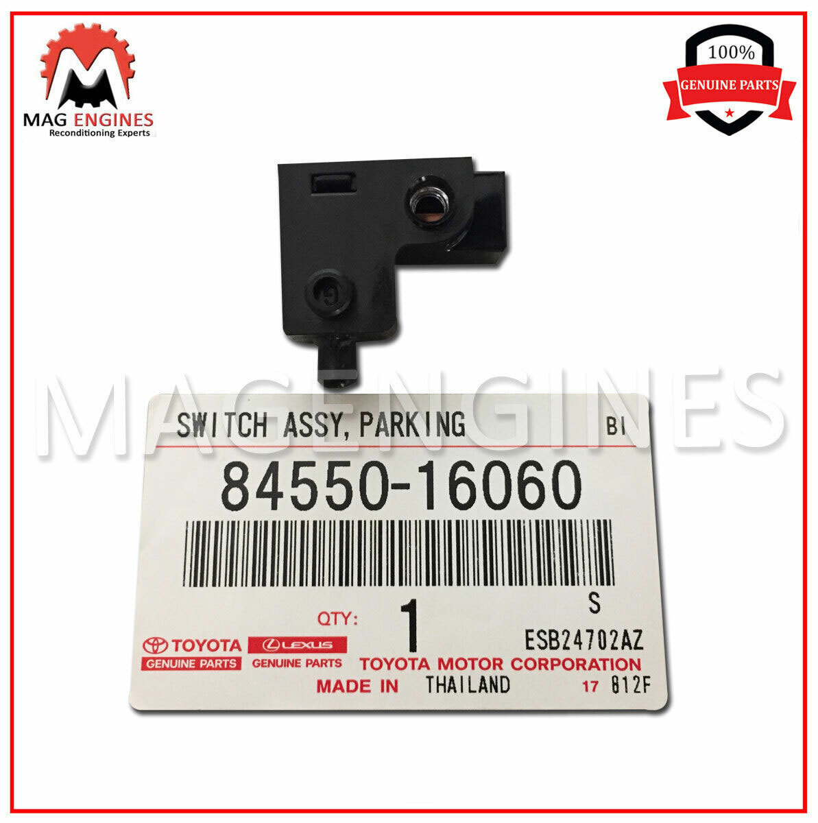 84550-16060 GENUINE OEM SWITCH ASSY, PARKING BRAKE 8455016060 | eBay