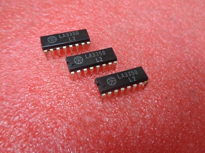 SANYO LA3350 ORIGINAL MULTIPLEX STEREO DEMODULATOR IC DIP16 X2 LA3350 ...