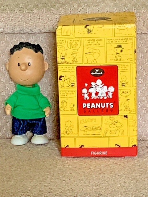 2000 Hallmark Peanuts Gallery Poseable Franklin Figurine COA 1st ...