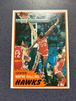 1981-82 Topps Wayne TREE Rollins #E71 NRMT/MT @QS25 | eBay