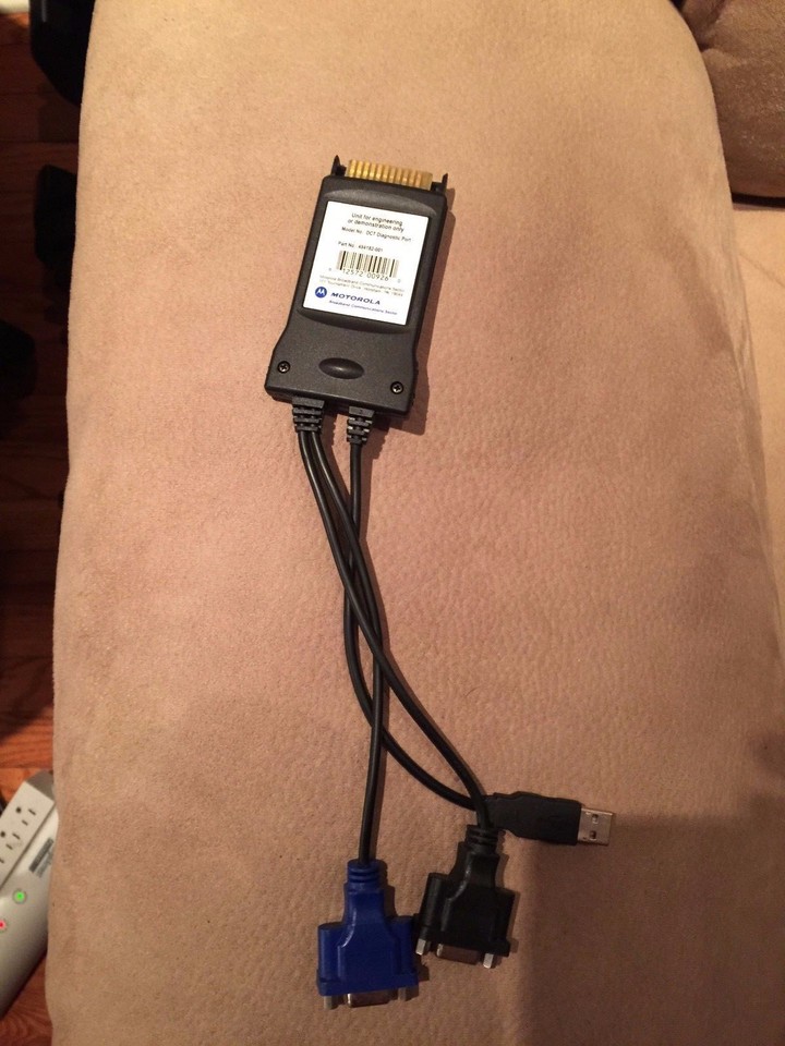 MOTOROLA DCT DIAGNOSTIC PORT PART NO: 494182-001 TV PASS CARD | eBay